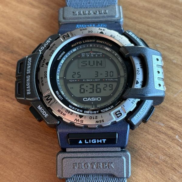 Casio Pro Trek 1471 PRT-40 Triple Sensor Watch Bird Life Edition With ...