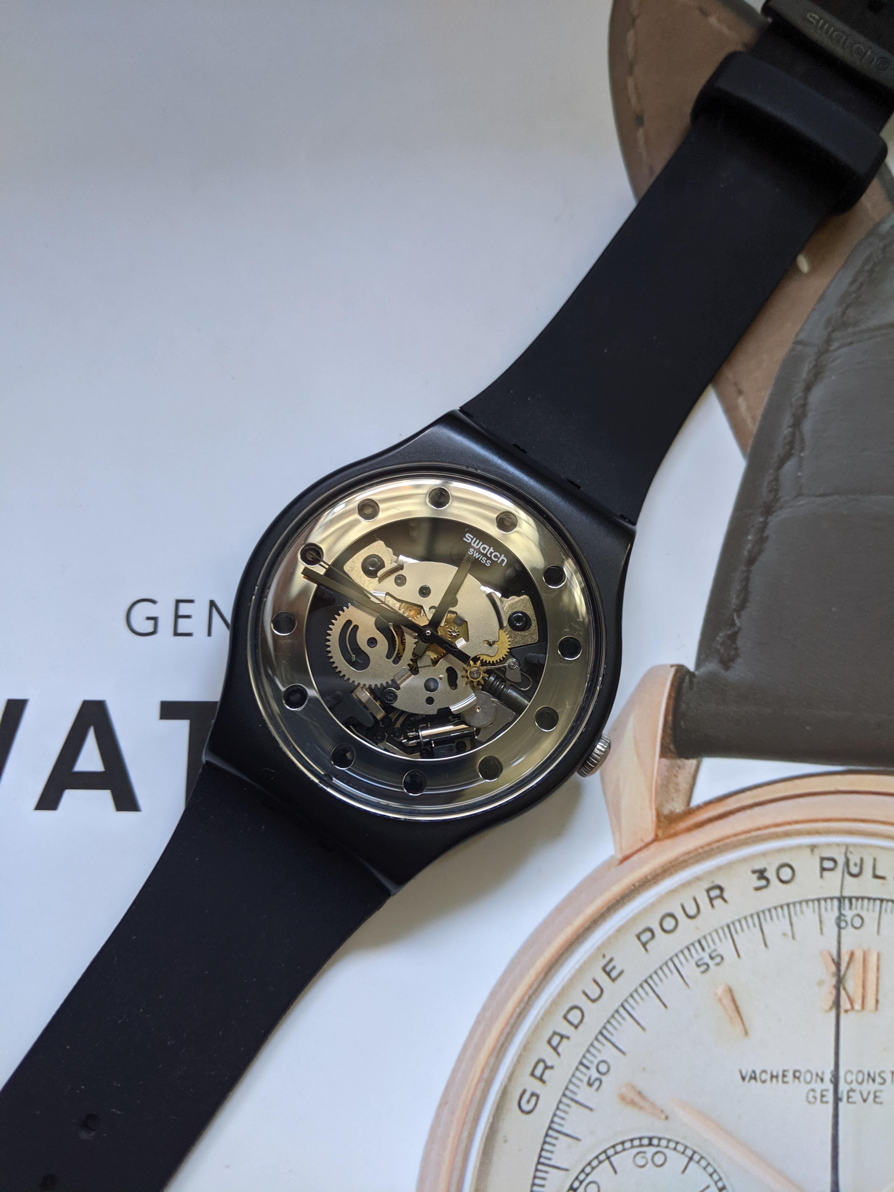 [WTS] Swatch Silver Glam Display Watch | WatchCharts