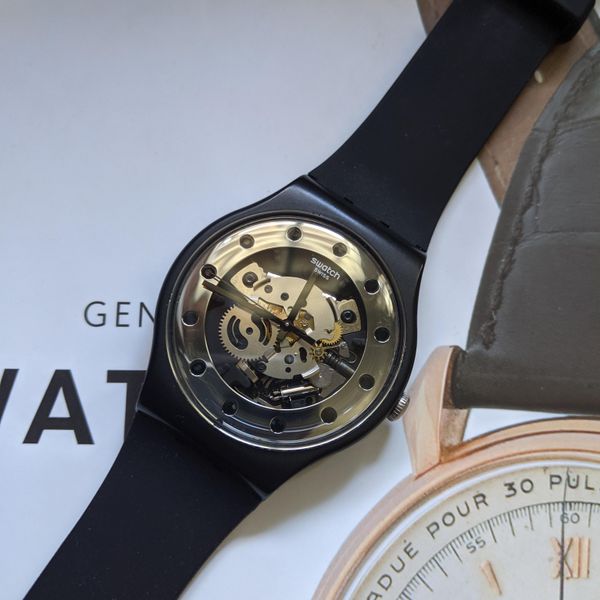 [WTS] Swatch Silver Glam Display Watch | WatchCharts Marketplace