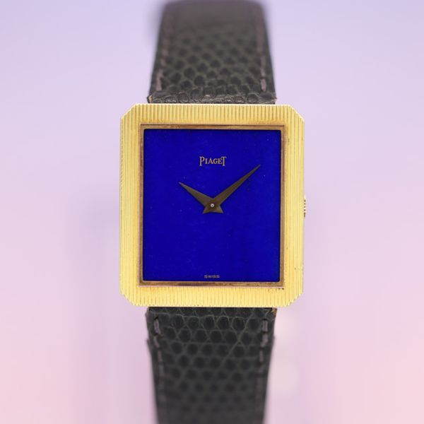 [WTS] Piaget Protocole Ref. 9154 | 18K Yellow Gold | Lapis Lazuli Stone ...