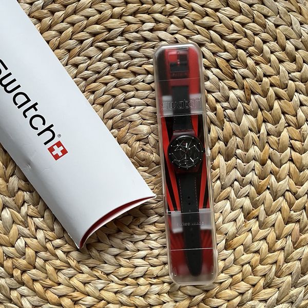 Rare Swatch collectible SUTR400 Sistem Red - brand new (+guarantee ...
