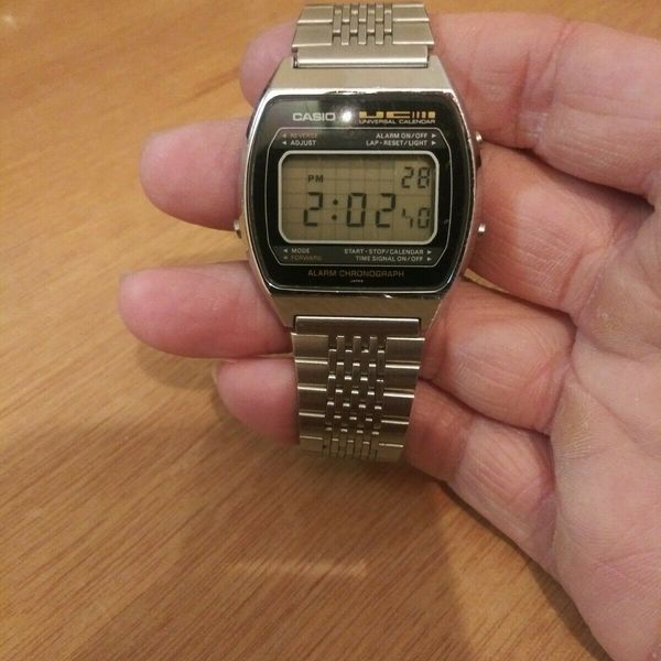 Vintage Casio Universal Calendar 79-QS 39 Module Alarm LCD Digital ...