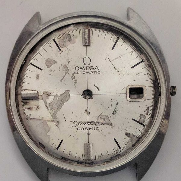 OMEGA automatic SEAMASTER COSMIC 166.026 CASE + BACK + DIAL only for ...