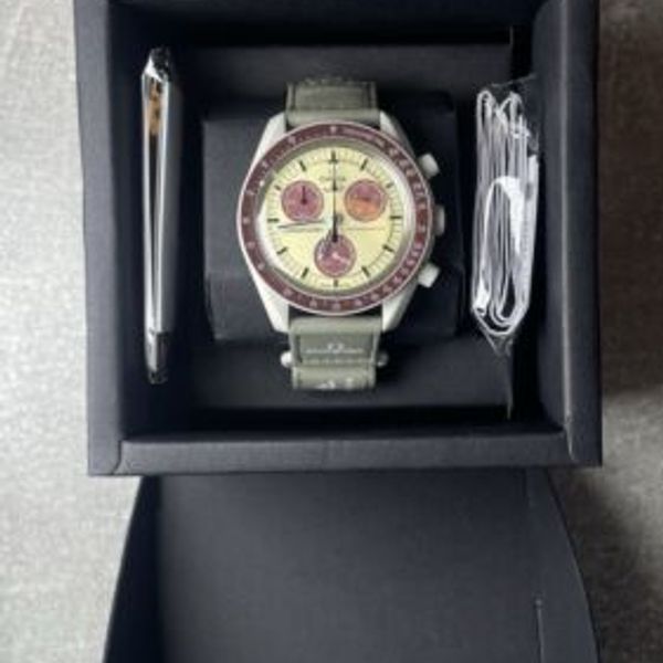 OMEGA x Swatch Speedmaster MoonSwatch Pluto | WatchCharts Marketplace