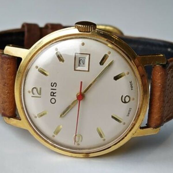 Vintage Gold Plated Oris Seven Jewels Manual Gents Watch | WatchCharts