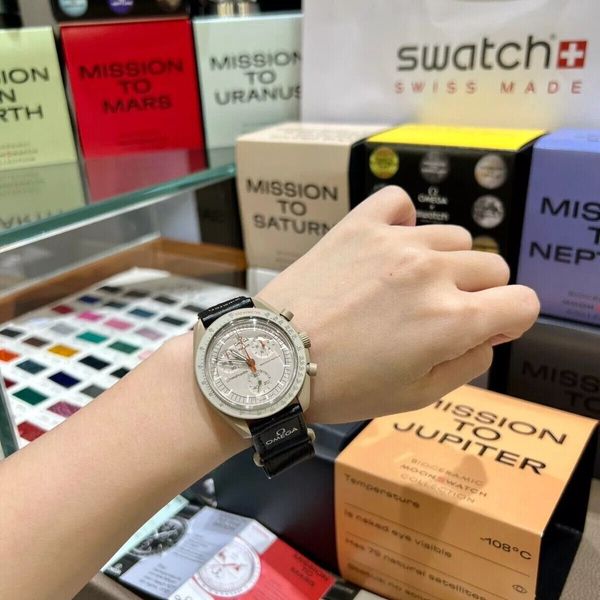 NEW Swatch x Omega Moon swatch Mission To The Jupiter Watch - with Box ...