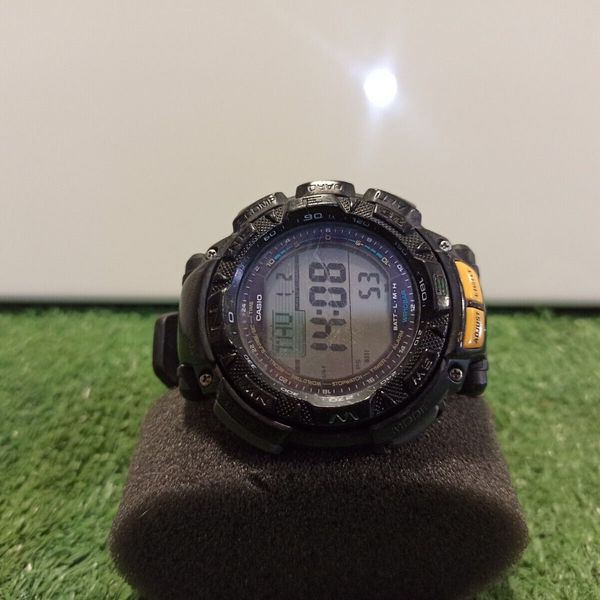 Casio Protrek Triple Sensor Solar Powered Men's Watch PRG-240 | WatchCharts Marketplace