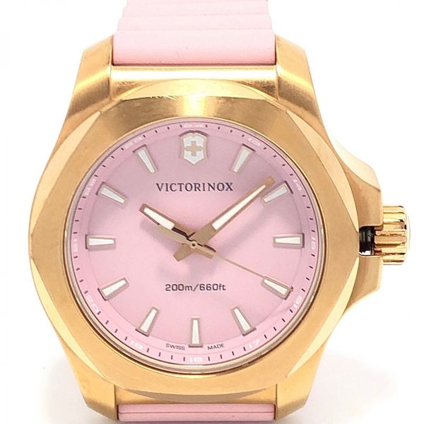 [New] [Used] Victorinox Inox V Watch Light Pink | WatchCharts Marketplace