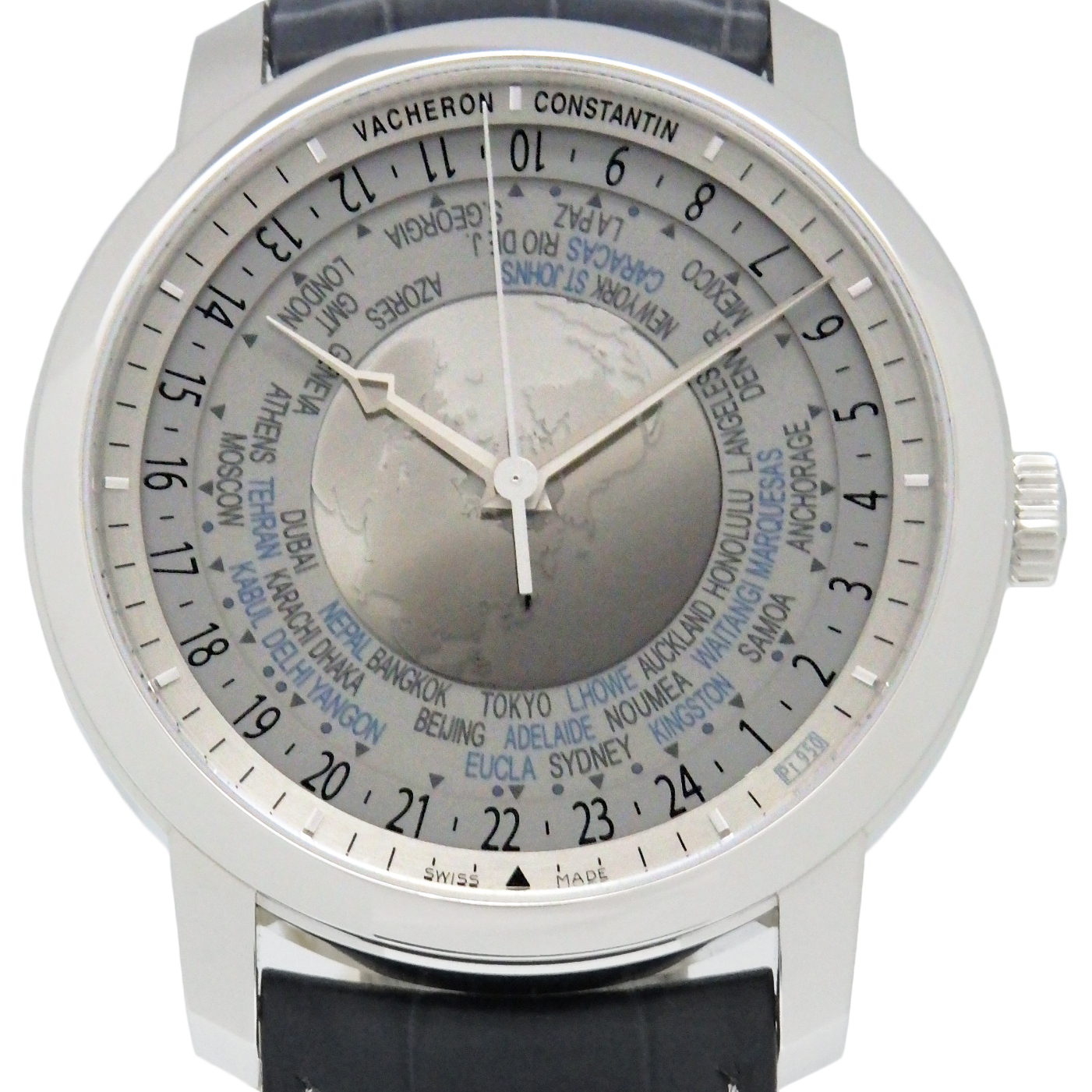 Domestic regular Pt950 Vacheron Constantin Traditional World Time 86060 ...