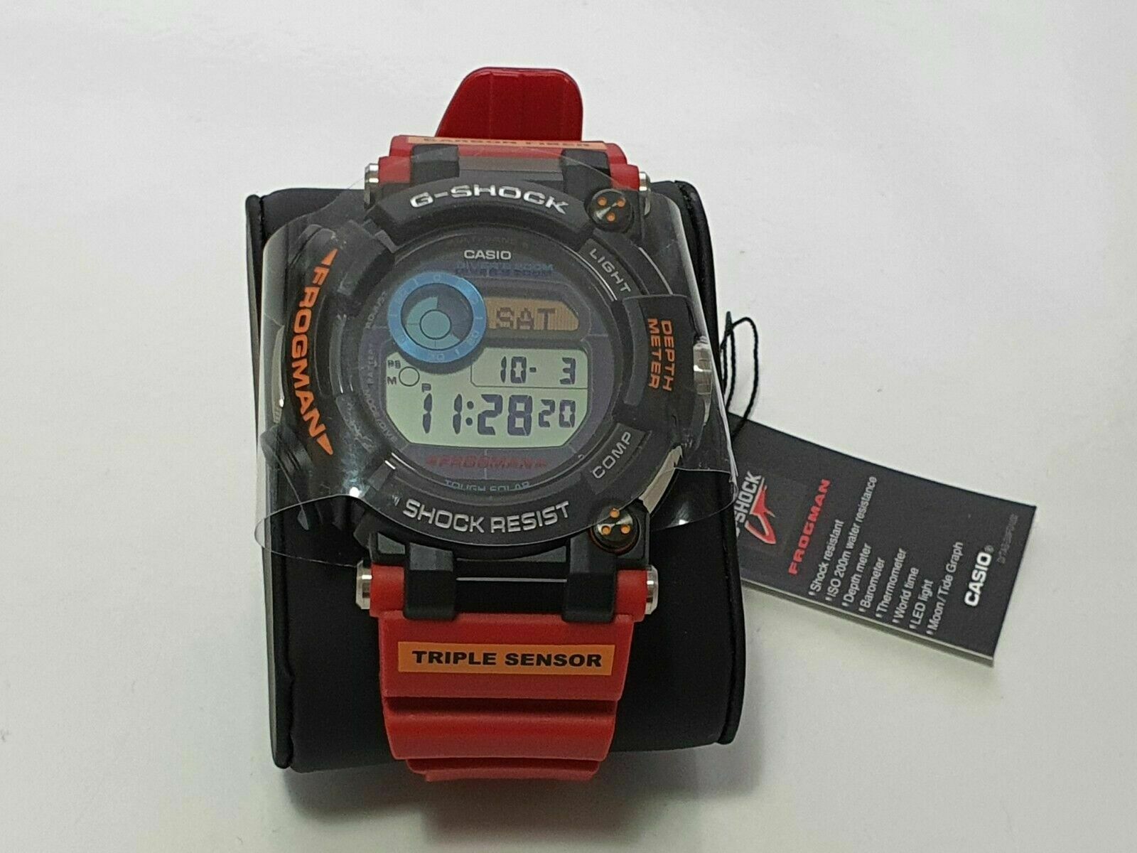 CASIO G SHOCK FROGMAN GWF-D1000ARR-1DR ANTARCTIC RESERCH ROV LIMITED ...