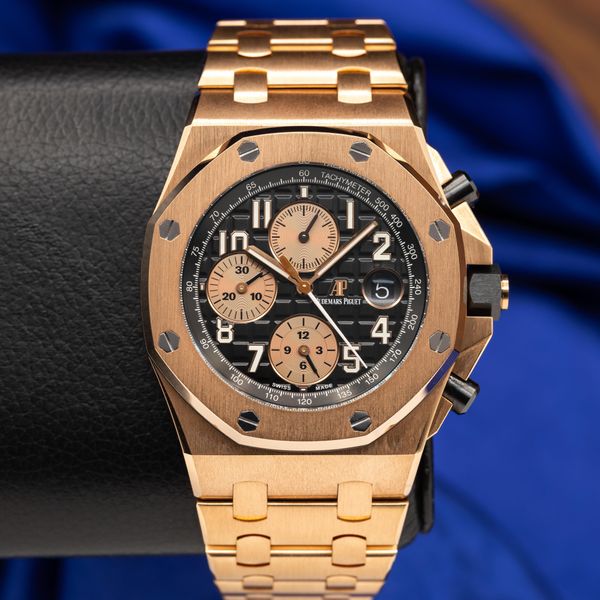 [WTS] 26470OR Rose Gold Royal Oak Offshore “The Brick” Chronograph ...