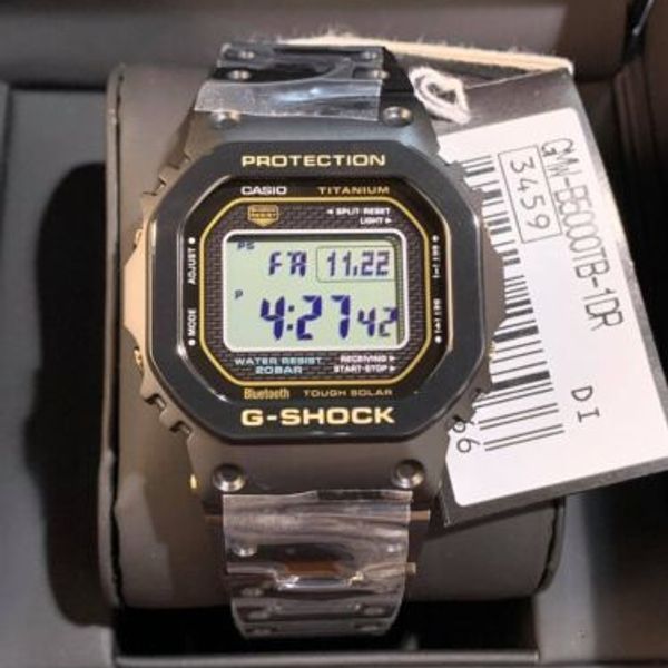 Brand New Limited Edition Casio G-Shock GMW-B5000TB-1 Men's Black ...