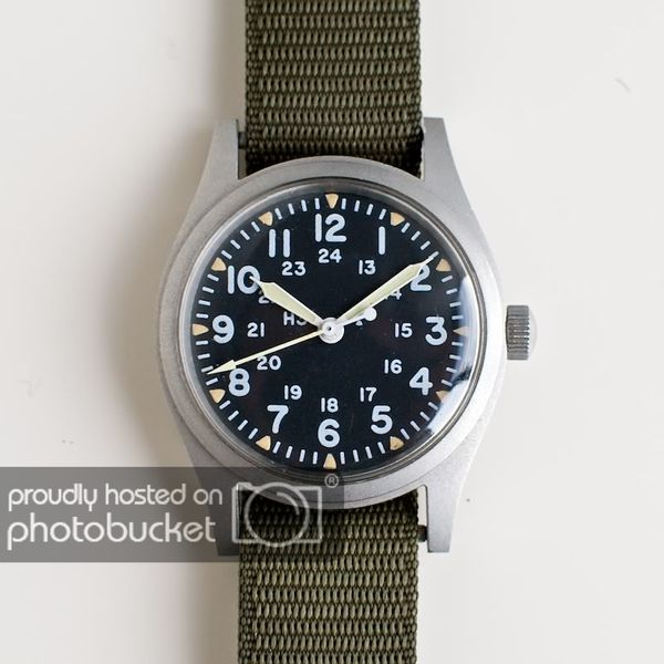 SOLD Hamilton MIL-W-46374B, '83 issue, all original SOLD | WatchCharts