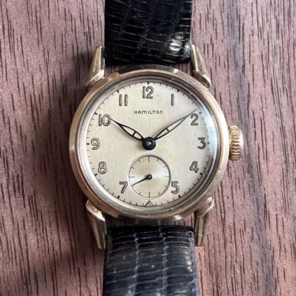 Vintage Hamilton Langdon Watch 747 Movement Serviced Running 1950 ...
