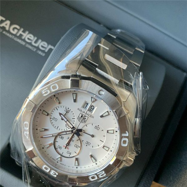 NEW Tag Heuer Aquaracer Quartz Chronograph Mens Watch CAY1111.ba0927 ...