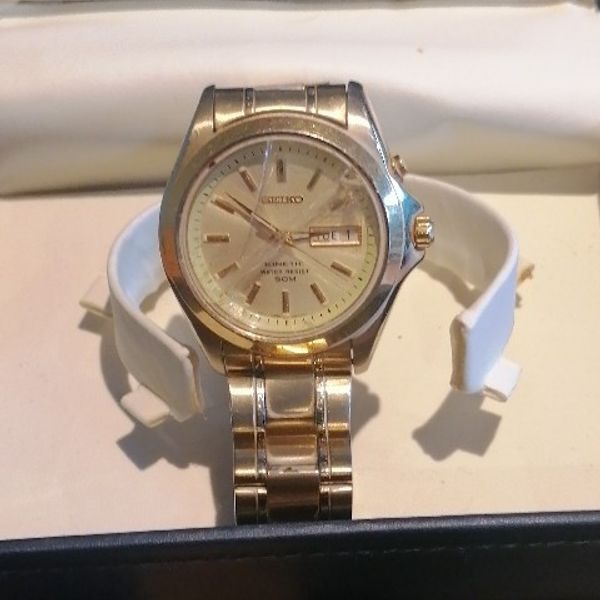 Seiko 5M63-0B90 Kinetic Wrist Watch | WatchCharts Marketplace