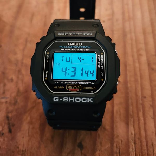 Casio G-Shock Model 3229, DW-5600E Pre-Worn, Mint Condition ...