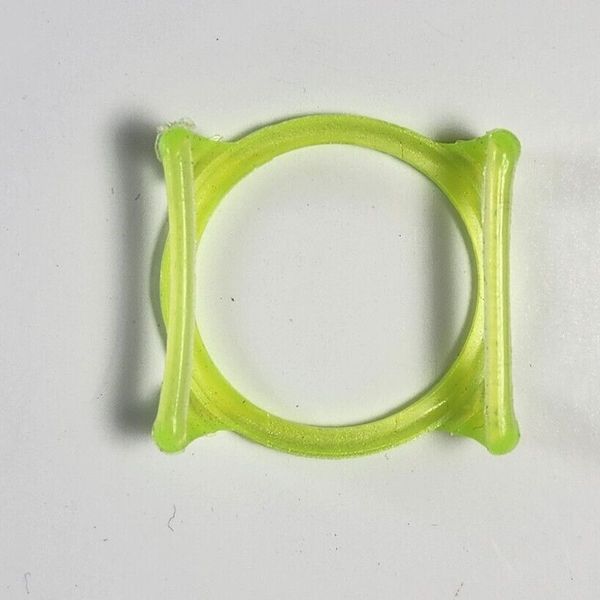 SWATCH GUARD TOO Large -Translucent Yellow/Green - 34 MM CASE ...