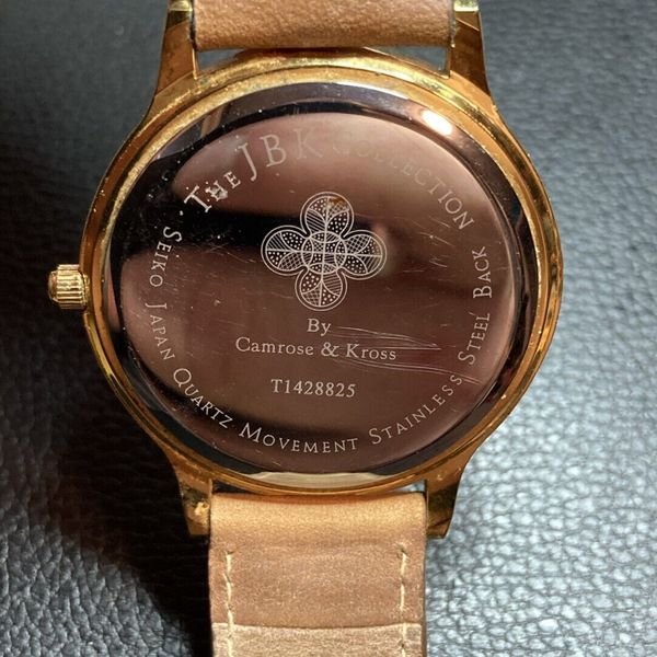 Camrose & Kross Jacqueline Kennedy JBK Collection - Seiko Quartz Watch ...