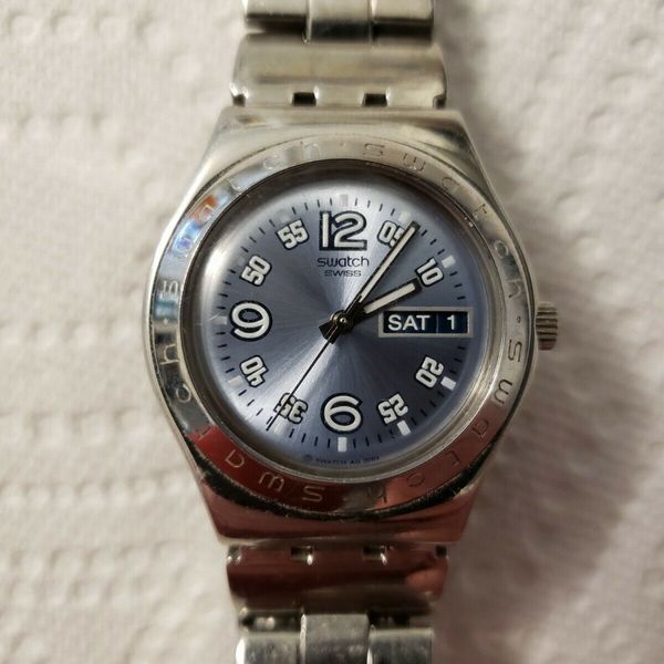 Swatch Irony Swiss YLS702G Ciel Clair 2003 Stainless Steel New ...