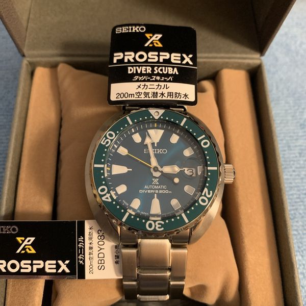 Seiko Prospex Green Mini Turtle - SBDY083 42mm Case, Mint | WatchCharts ...