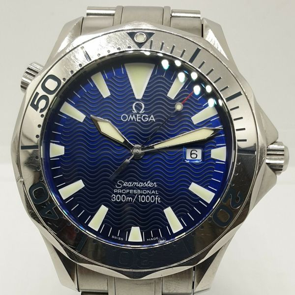 Genuine Original Omega Seamaster Electric Blue 196 1640 Watch ...