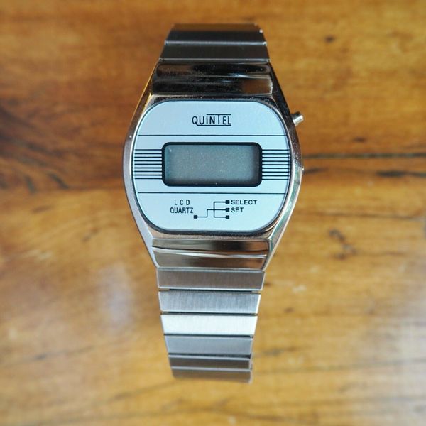 Men's QUINTEL V102 LCD Quartz Digital Watch | WatchCharts Marketplace