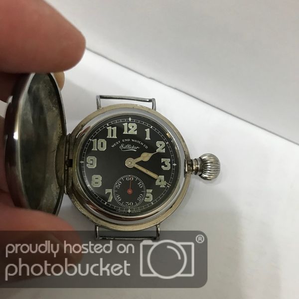 FS: Vintage West End Watch Company "Sillidar" Hunter Case Military ...