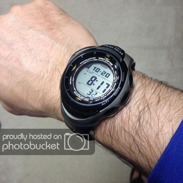 Casio Protrek Titanium 1200T-7V Solar & Atomic | WatchCharts Marketplace