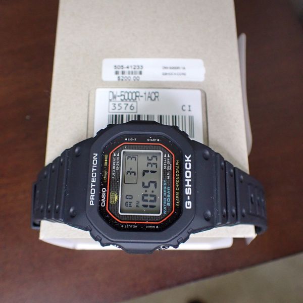 FSO Casio G-Shock DW5000R Reduced from $225 | WatchCharts Marketplace