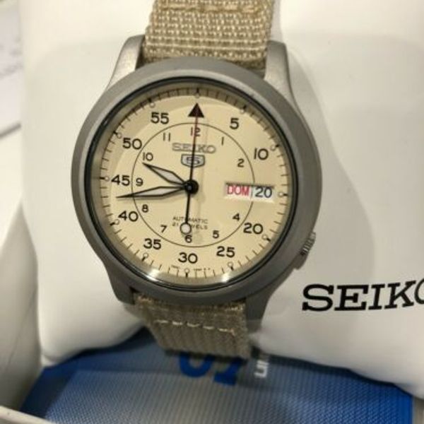 Seiko SNK803K2 Men's Wrist Watch New Small Scratch. | WatchCharts