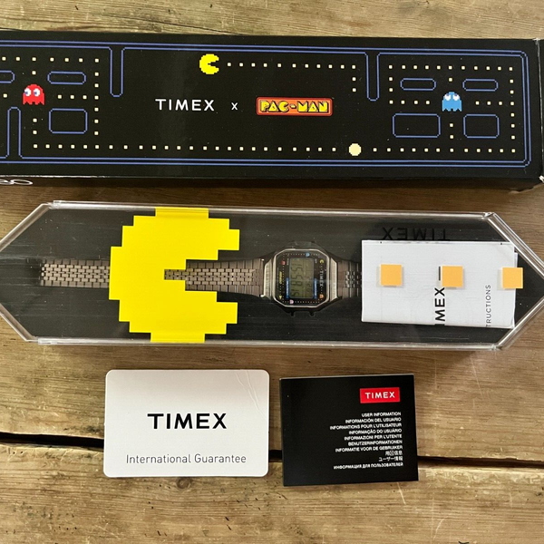 Timex T80Ã Pacman 40th Anniversary Quartz Watch BNIB Full Set ...