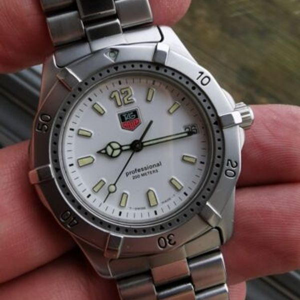 TAG Heuer 2000 WK1111 Professional Quartz Dive Watch | WatchCharts Marketplace
