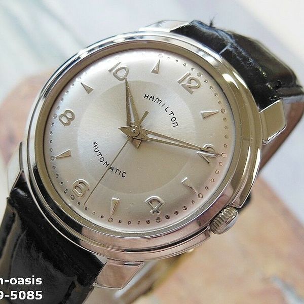 1960's Vintage HAMILTON AUTOMATIC K - 503, Stunning Silver Dial ...