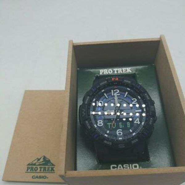 Casio PROTREK Quad Sensor PRT-B50-1 Digital Compass Quartz Men's Watch ...