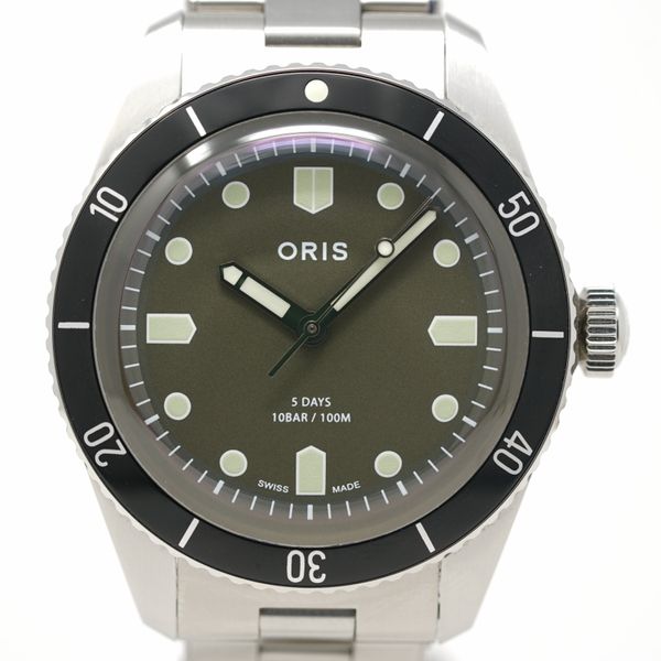 FS: Pre-Owned Oris X Hodinkee Calibre 400 Limited 01 400 7774 4087-Set ...