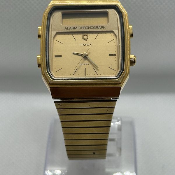 Vintage Timex Alarm Chronograph, DigiAna Mens Watch - Spares/Repairs ...