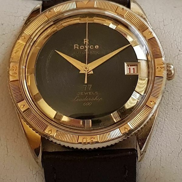 Vintage Automatic Wristwatch Royce leadership 600-cal. ETA 2452 - 77 ...
