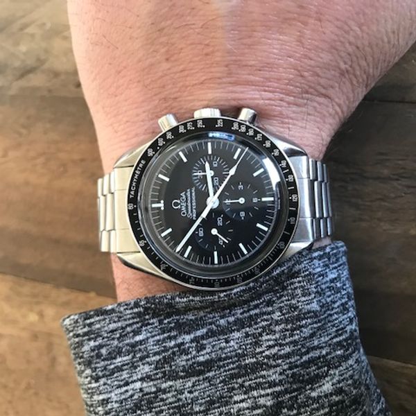 FSOT: Vintage Omega Speedmaster Ghosted Bezel | WatchCharts Marketplace