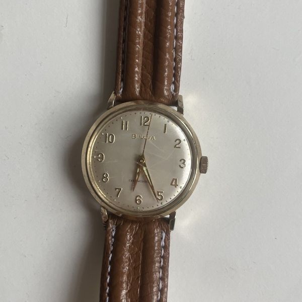 Bulova Jet Clipper Automatic Gold Bezel Working Order | WatchCharts ...