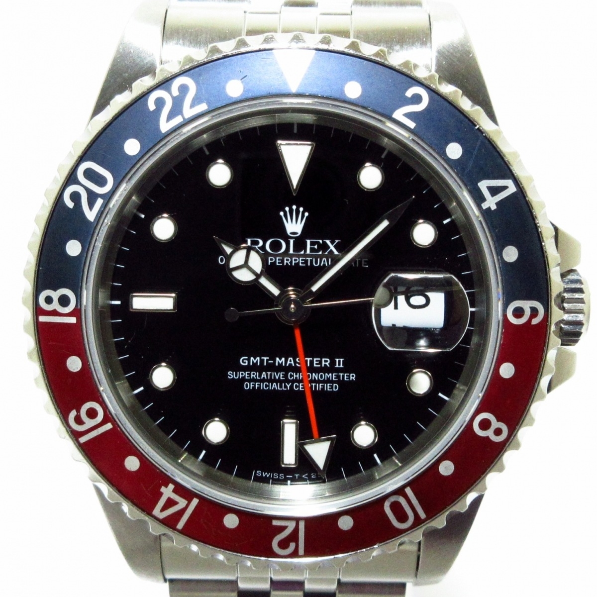 [New] [Used] ROLEX GMT Master 2 Watch SS / 22 frames (full frames ...