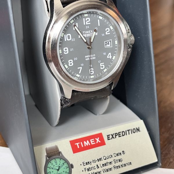 TIMEX Expedition Nylon Leather Accent 40 mm Men's Watch - T40091 MSRP ...