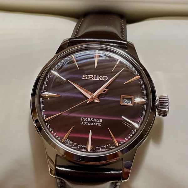 [WTS] Seiko SRPK75J1 “Purple Sunset” Limited Edition with Gradated Dial ...