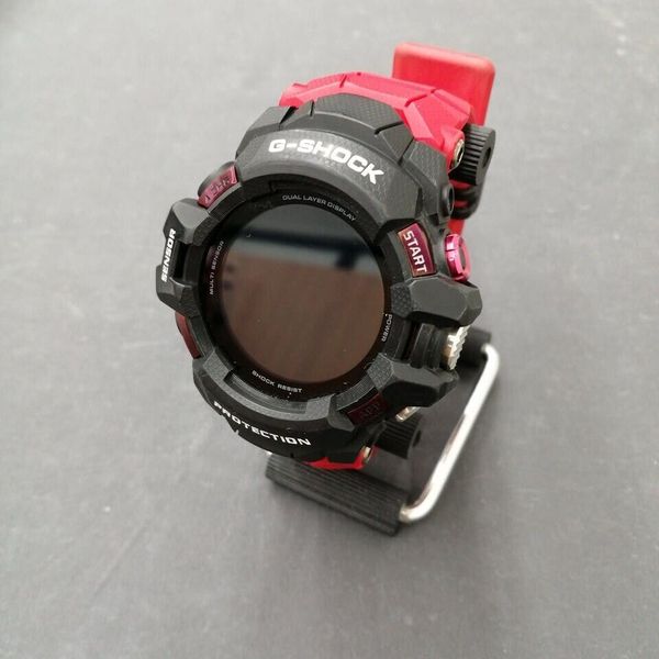 CASIO G-SHOCK Watch GSW-H1000-1A4JR Men's Red Digital Round Face G ...