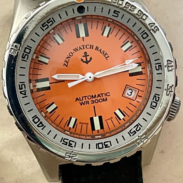 LAST CALL: Rare, Zeno-Watch Basel Retro Navy Diver | WatchCharts ...