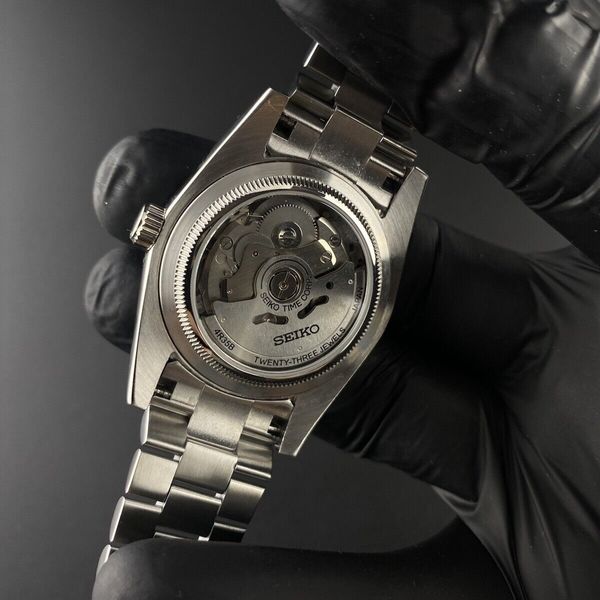 Seiko Wimbledon Datejust 36mm Mod - Black/Green/Grey Silver ...