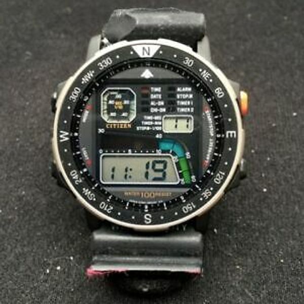 Vintage Citizen Windsurfer D060-086970 Promaster Men's Watch - RUNS ...