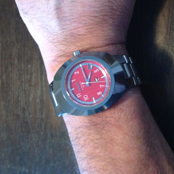FS RADO DIASTAR XL with red dial | WatchCharts Marketplace