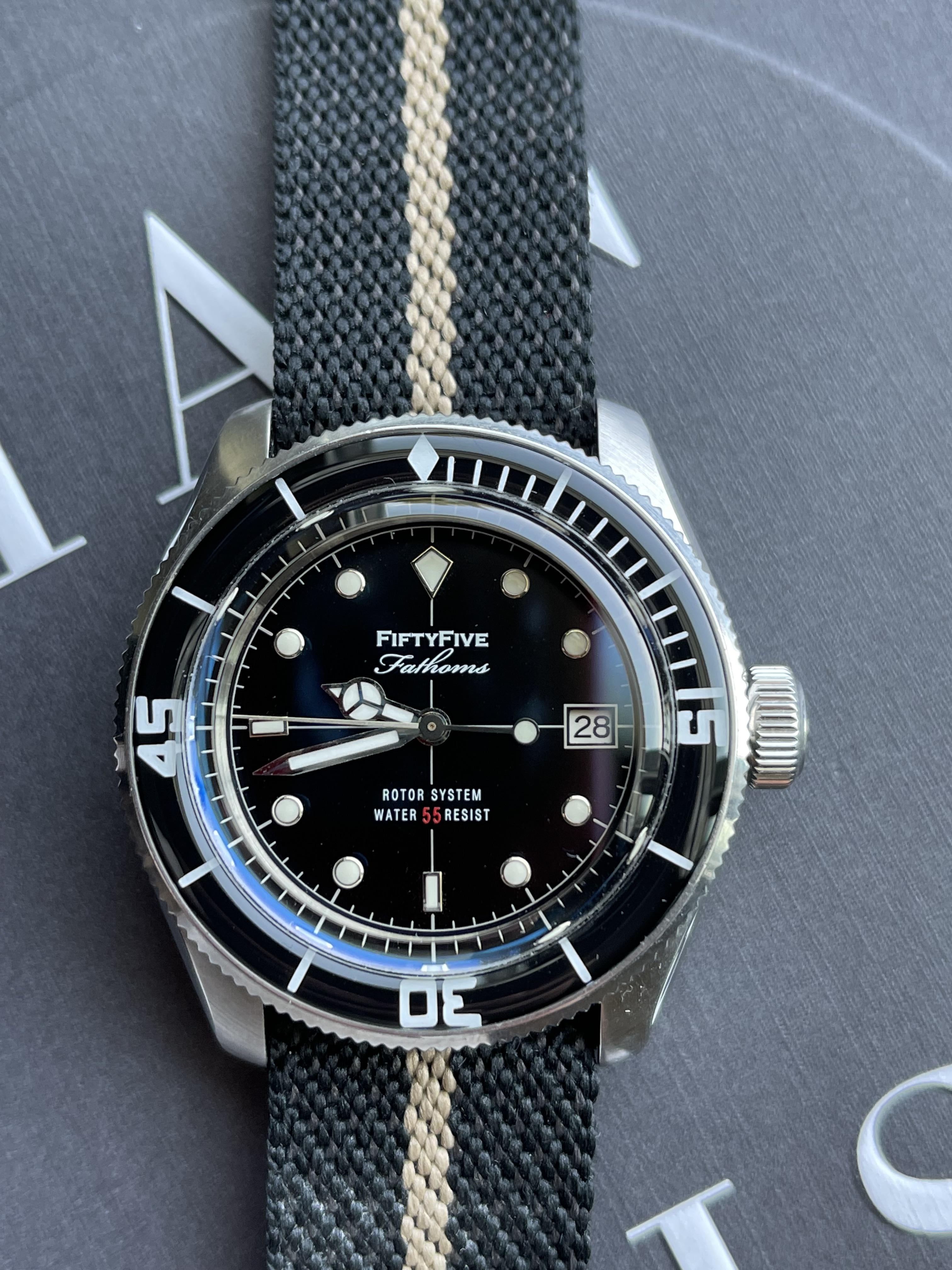 [WTS] Custom Seiko SKX007. NH35, Sapphire crystals front/back, glass ...