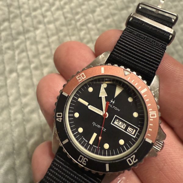 Vintage Hamilton Quartz Diver monnin case ETA Movement | WatchCharts ...